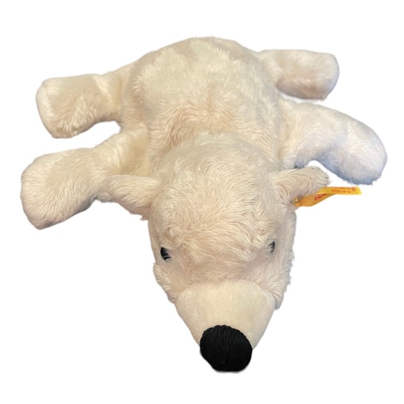 Toys | Steiff Cosy Friends Stuffed Polar Bear Floppy Plush Bean Bag ...